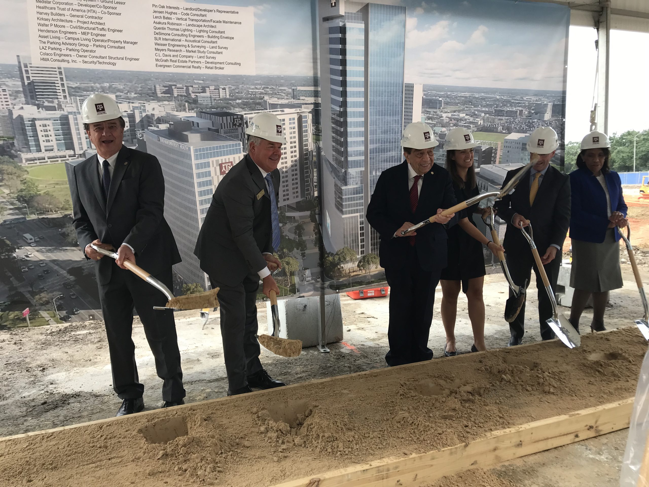 Texas A&M Breaks Ground on Houston Life Science Tower
