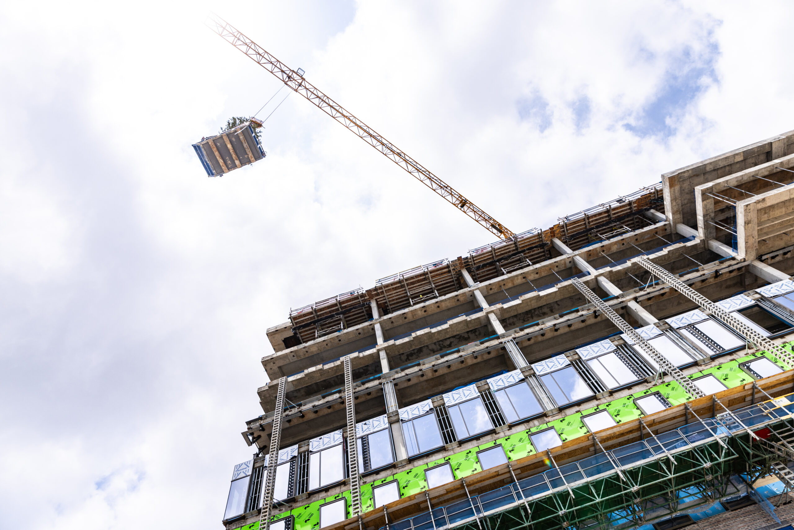 Construction Tops Out at Office Tower | Realty News Report